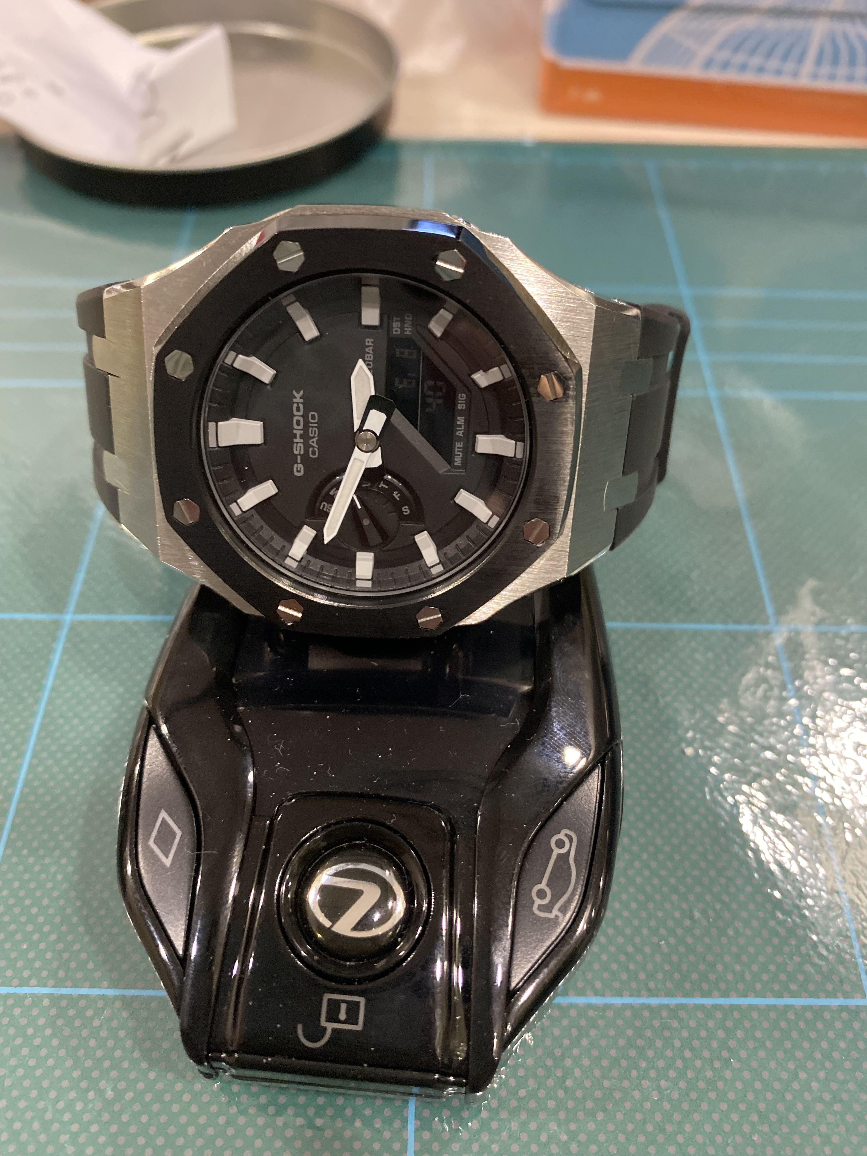 Handsome combination ga2100 white marker design mod, Men's Fashion ...