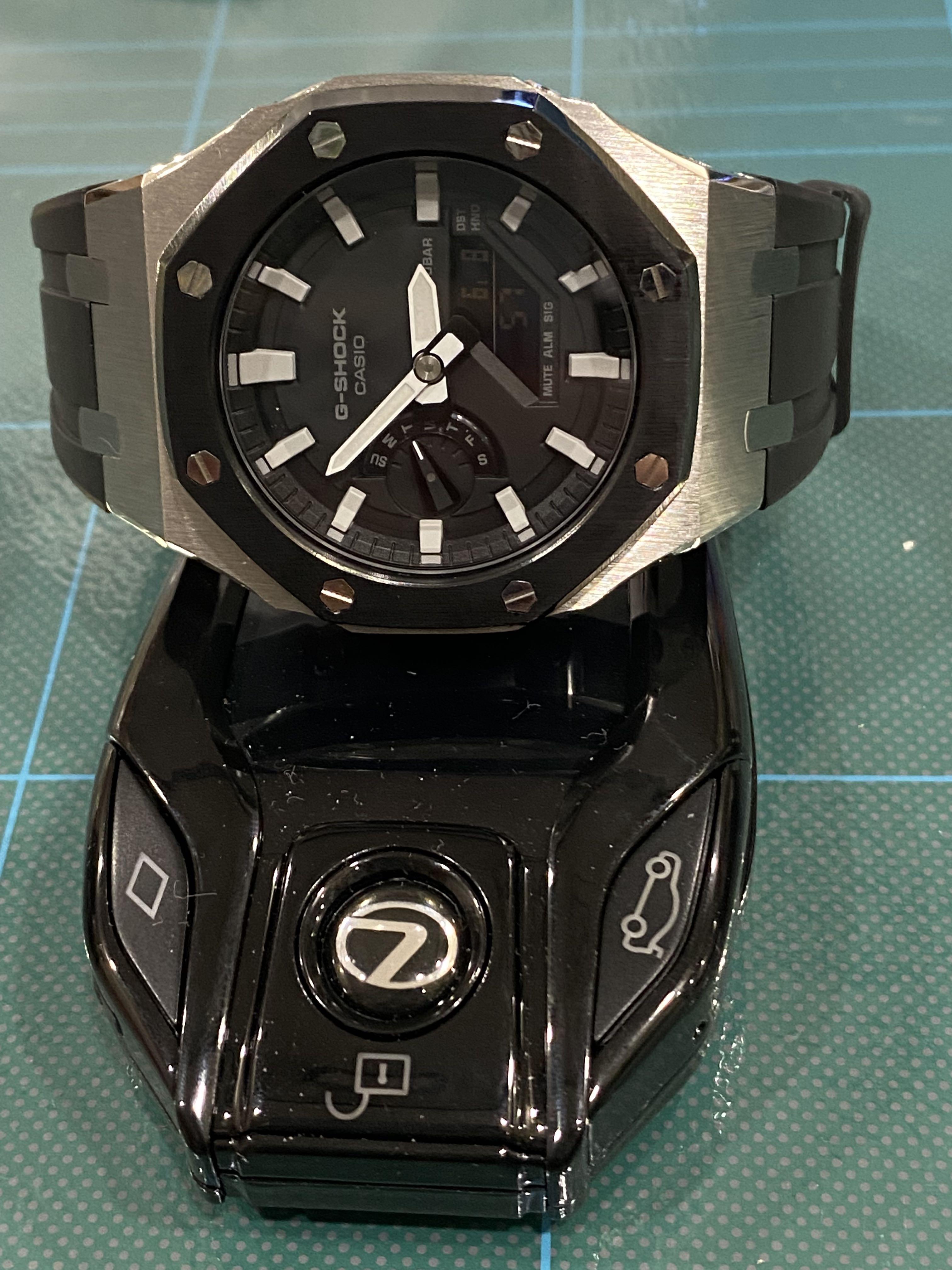 Handsome combination ga2100 white marker design mod, Men's Fashion ...