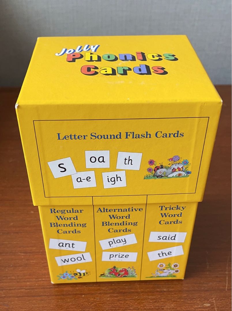 Jolly Phonics Cards flash cards, Hobbies & Toys, Books & Magazines ...