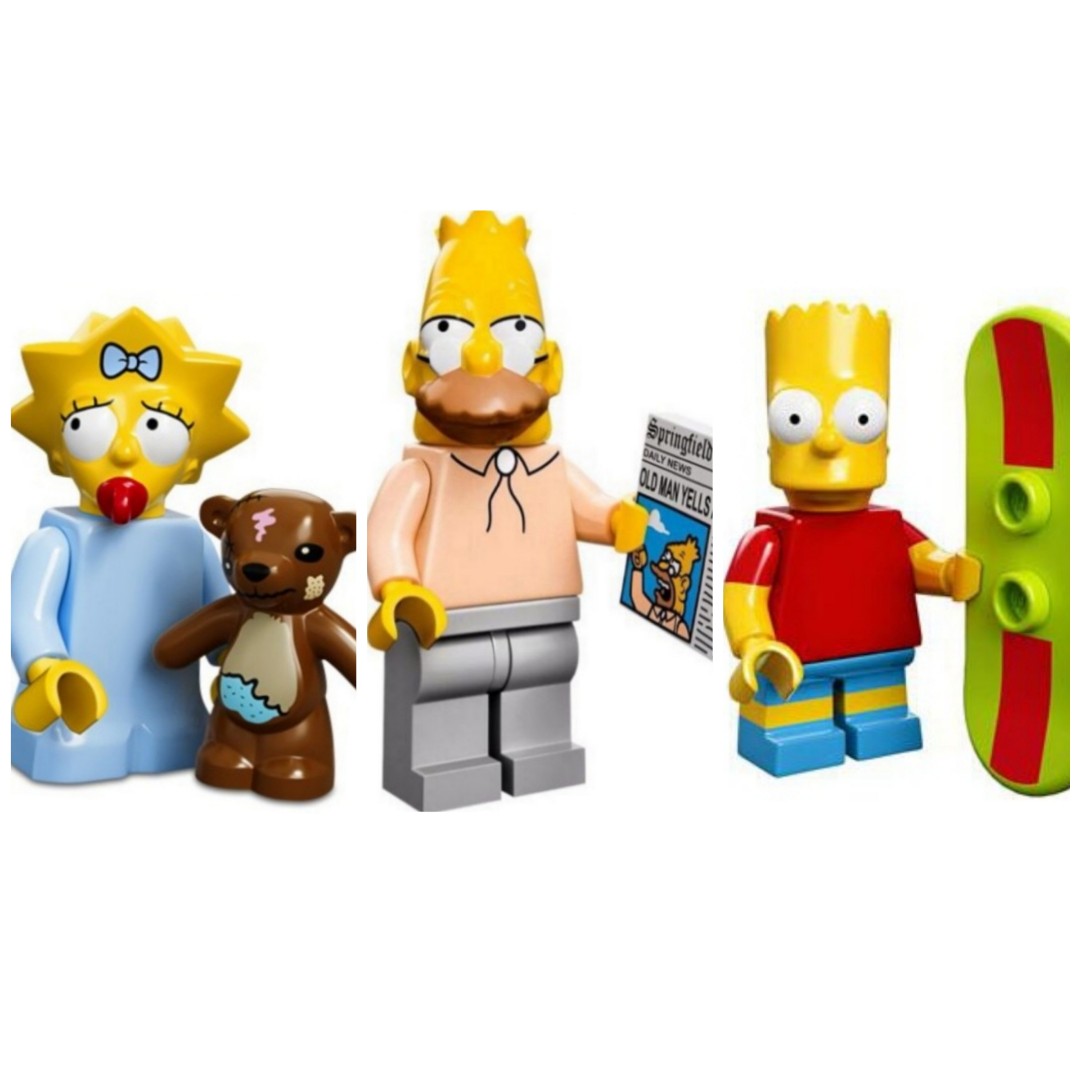 LEGO 71005 Simpsons Grampa / Bart / Maggie, Hobbies & Toys, Toys ...