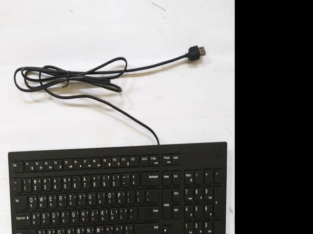 Lenovo Calliope USB Keyboard (Black), 電腦＆科技, 電腦周邊及配件, 電腦鍵盤及相關產品 - Carousell