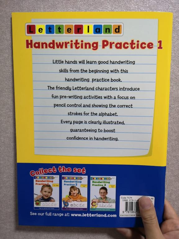 Letterland Handwriting Practice 1, Hobbies & Toys, Books & Magazines ...