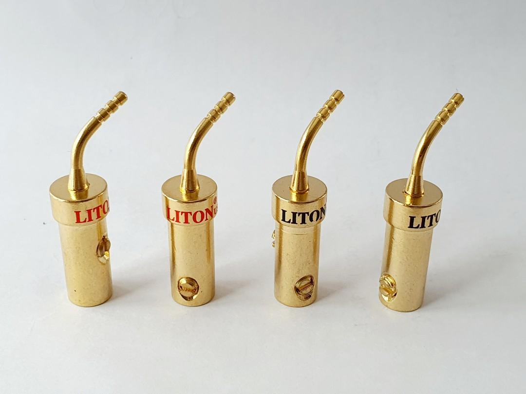 LITON Pin connector for classic vintage speaker and amplifier, Audio ...