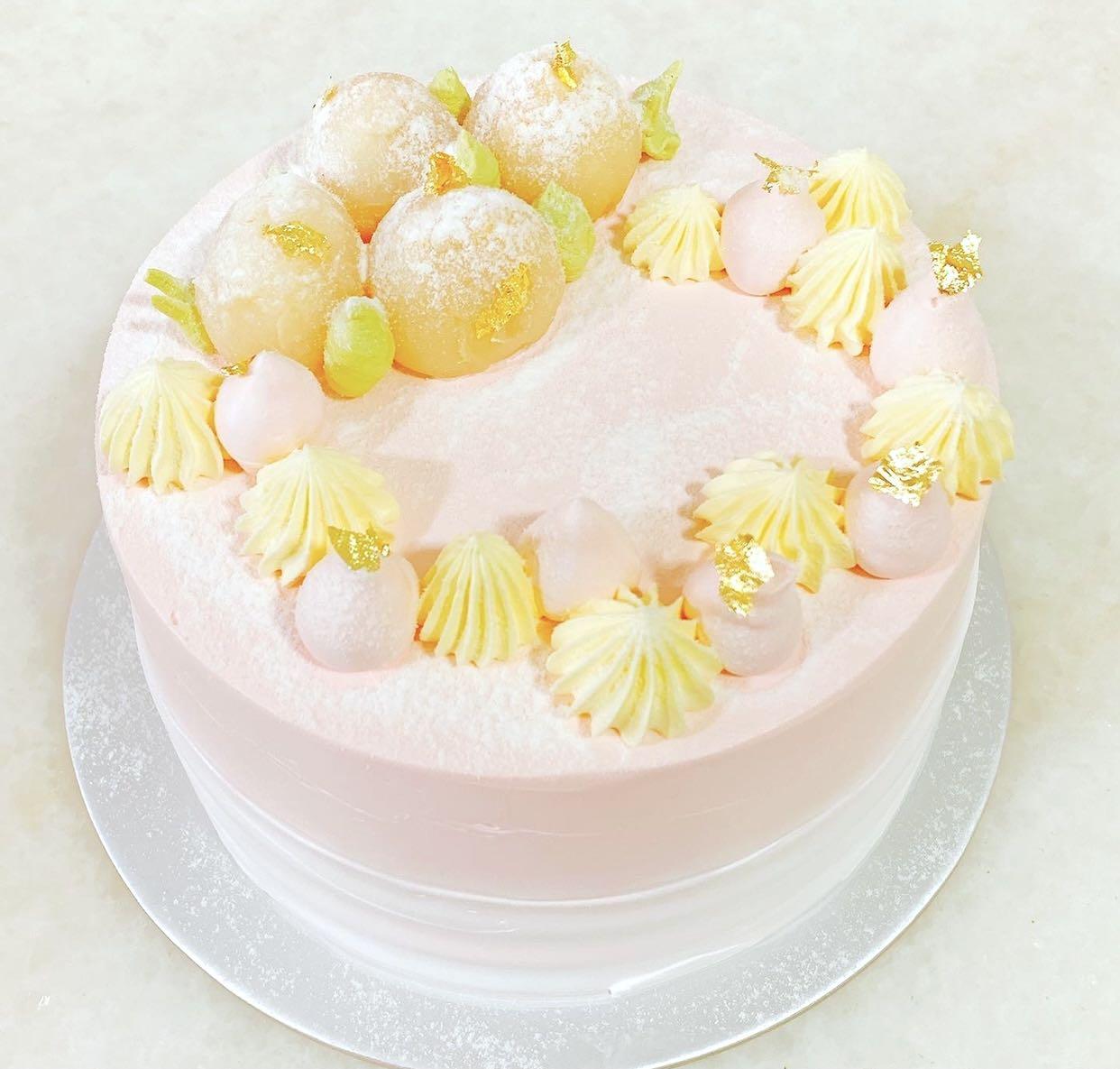 lychee martini cake