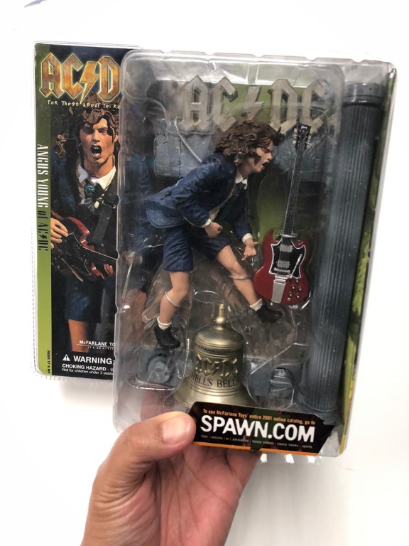 Mcfarlane Angus Young from ACDC (RARE!!!!), Hobbies & Toys, Collectibles & Memorabilia, Vintage ...