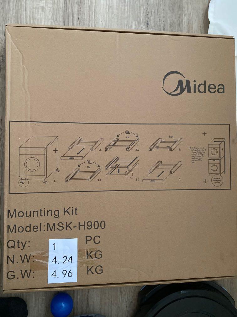 Midea Mounting Kit for washing Machine/Dryer, TV & Home Appliances ...