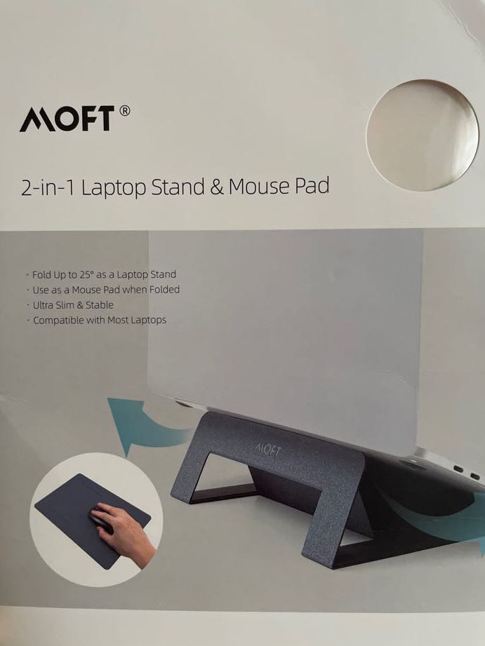 MOFT 2-in-1 laptop stand & mouse pad, Computers & Tech, Laptops ...