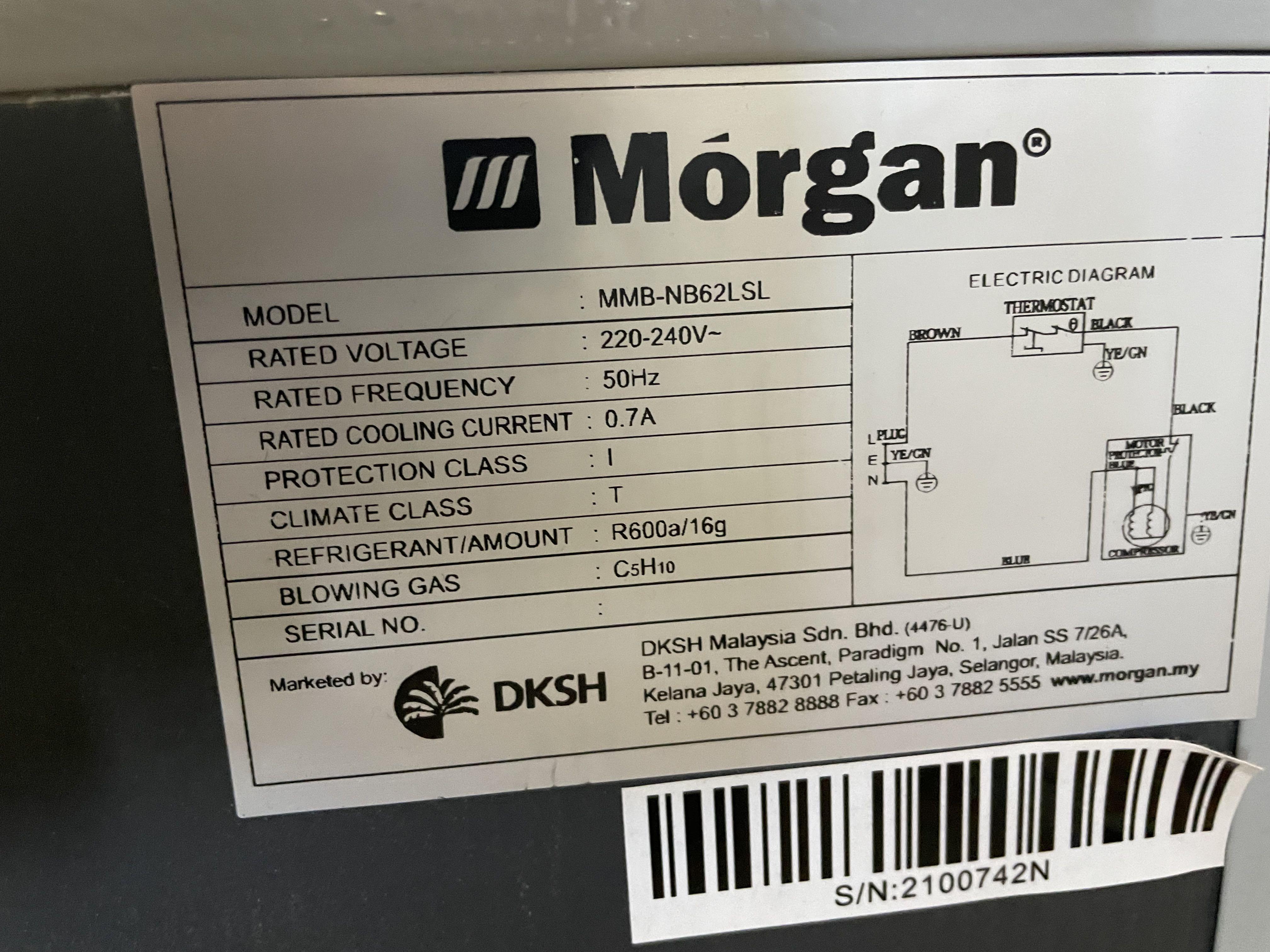 Morgan Mini Fridge, TV & Home Appliances, Kitchen Appliances ...