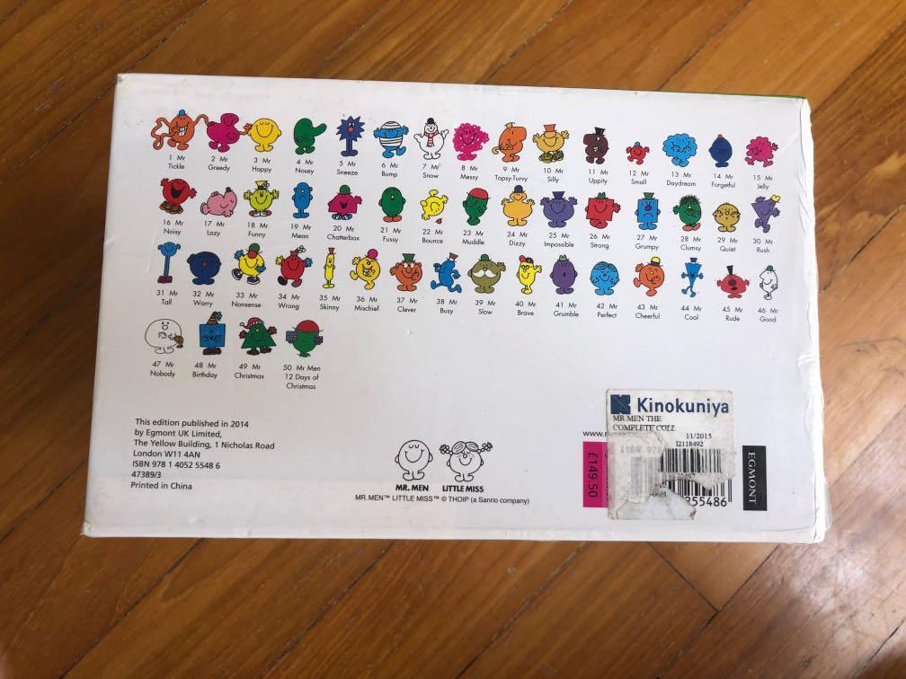 Mr men box set, Hobbies & Toys, Books & Magazines, Fiction & Non ...