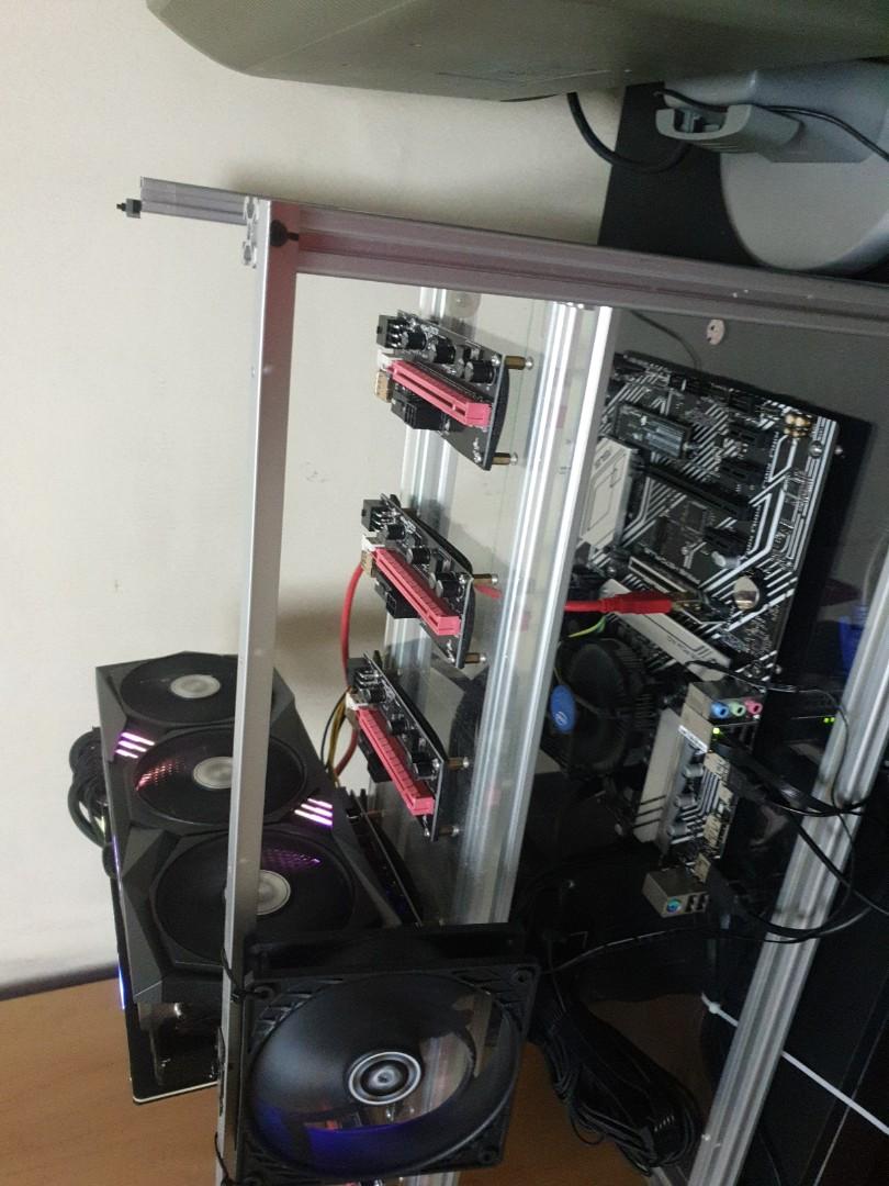 MSI Trio X rtx3080 mining rig, Computers & Tech, Parts & Accessories ...