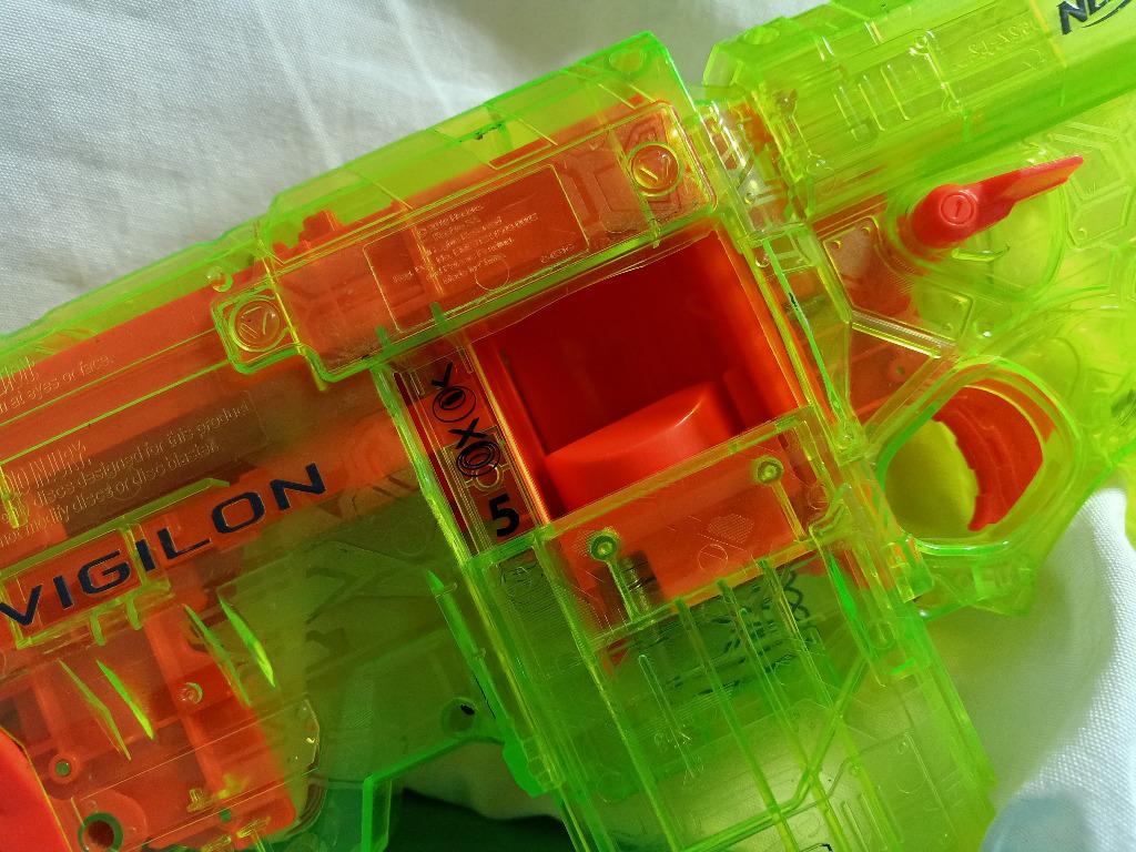 NERF Vigilon Sonic Vortex Series Rare! XLR Discs Preloved Original ...