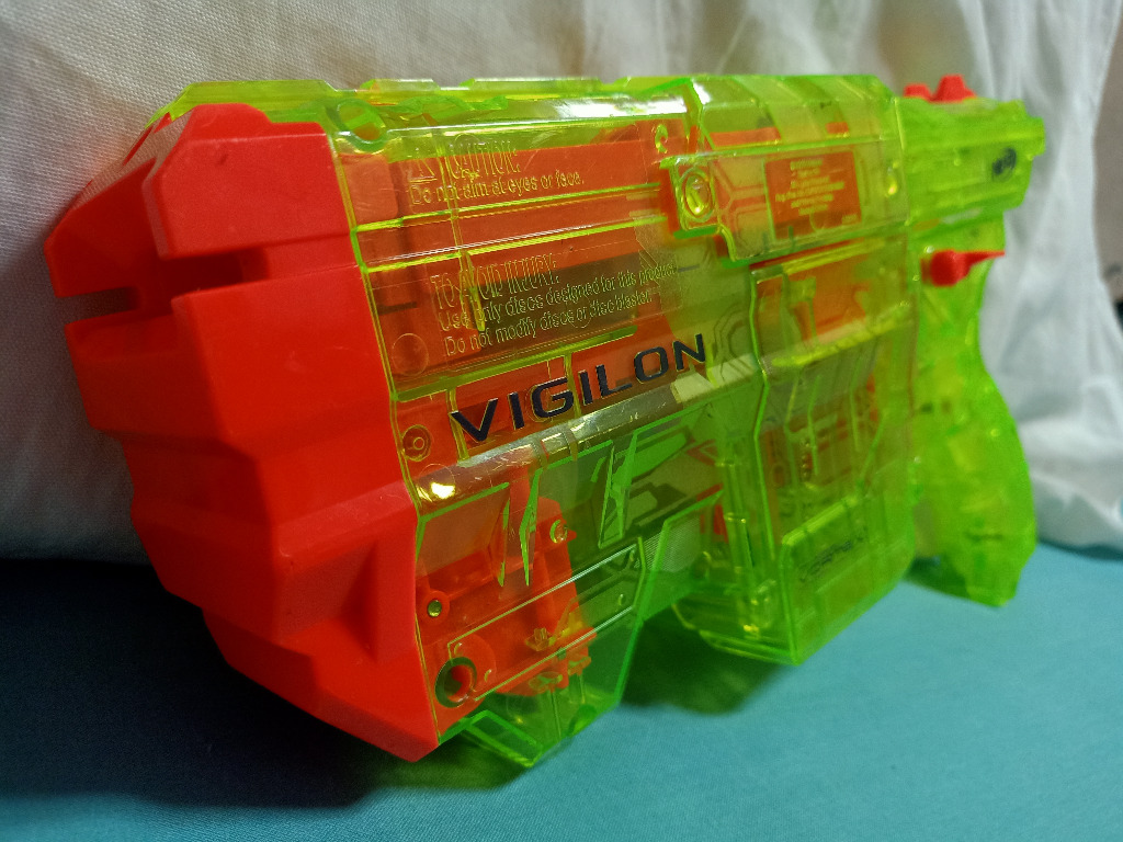 NERF Vigilon Sonic Vortex Series Rare! XLR Discs Preloved Original ...