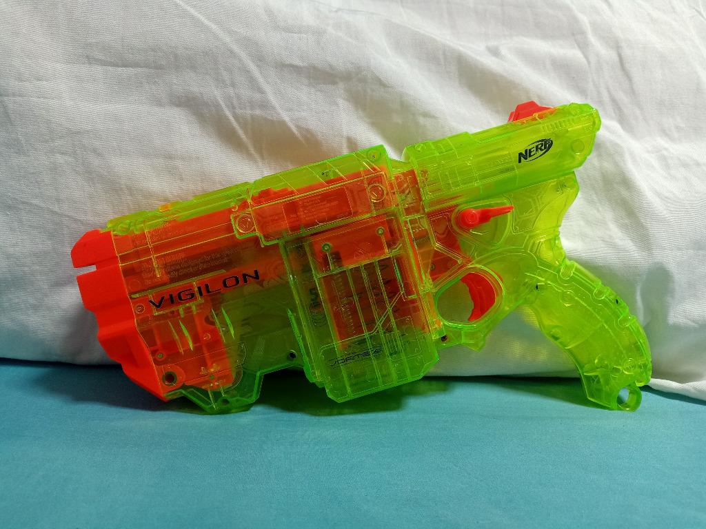NERF Vigilon Sonic Vortex Series Rare! XLR Discs Preloved Original ...