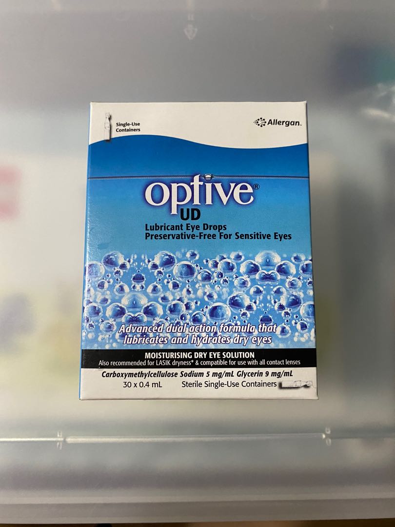 Optive UD Lubricant Eye Drops, Beauty & Personal Care, Vision Care on ...