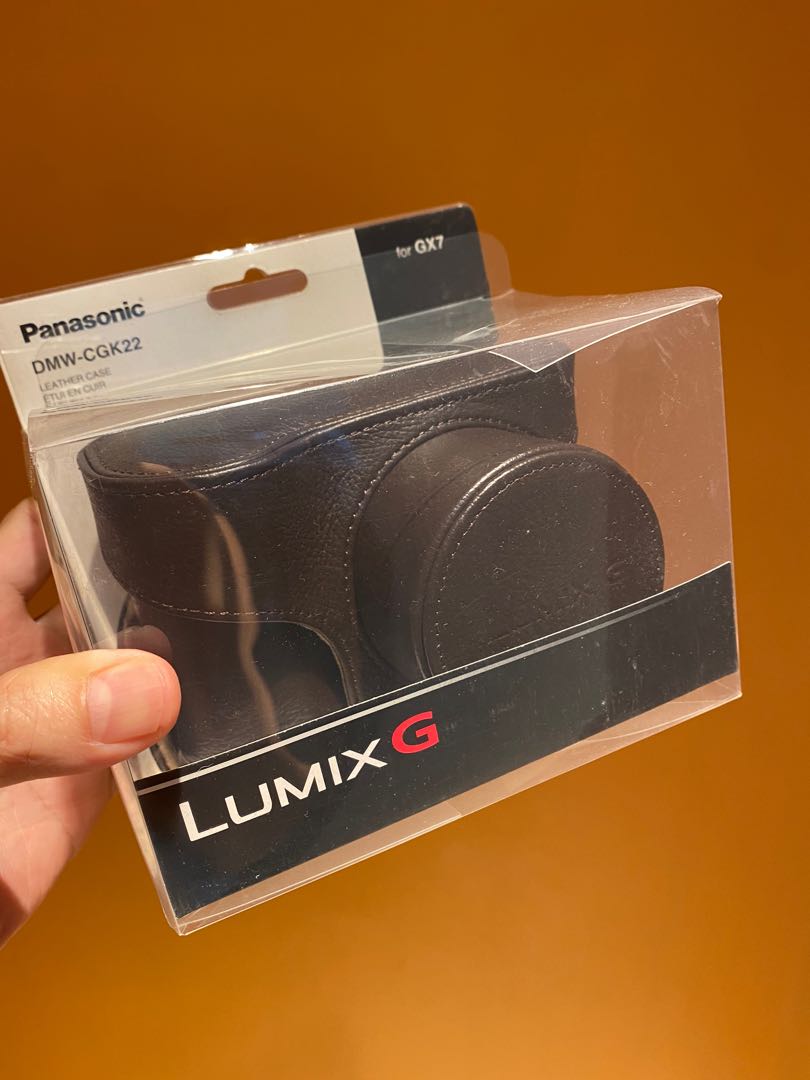Original Panasonic Leather Case DMW-CGK22 for Lumix GX7, Photography ...