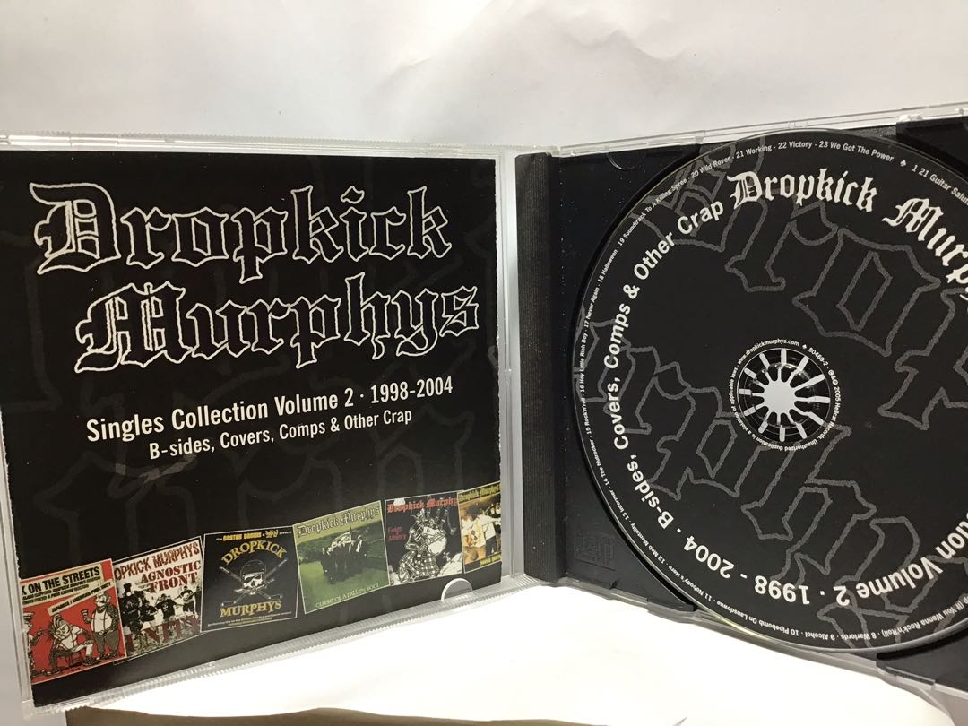 ORIGINAL PRESS Dropkick Murphys - Singles Collection vol 2 OOP CD ...
