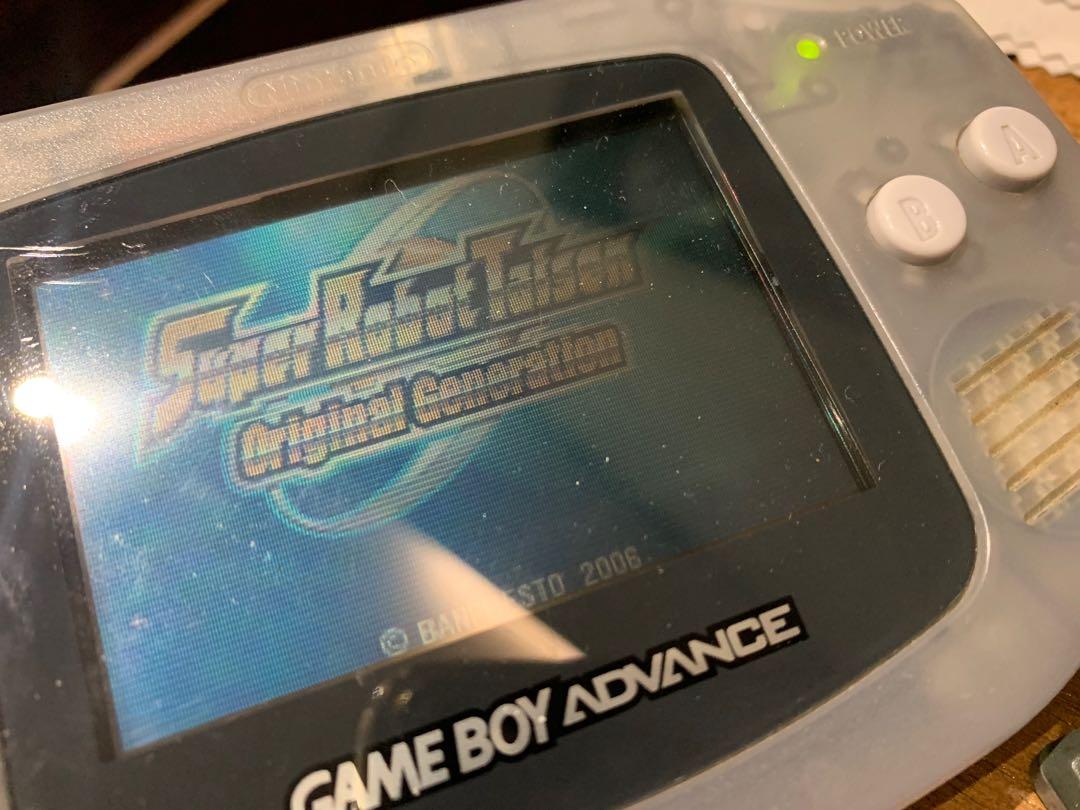 Original Super Robot Taisen Gameboy Advance GBA Cart, Video Gaming ...