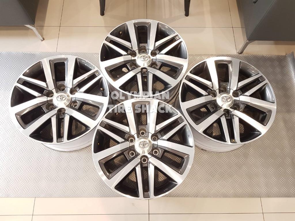 Original Toyota Fortuner 18" rims, Car Parts & Accessories, Mags and ...