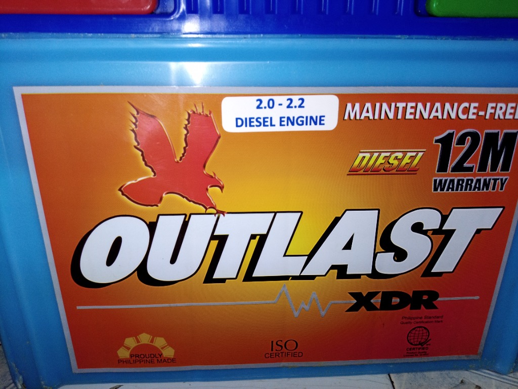 Outlast Car Battery, Car Parts & Accessories, Other Automotive Parts ...
