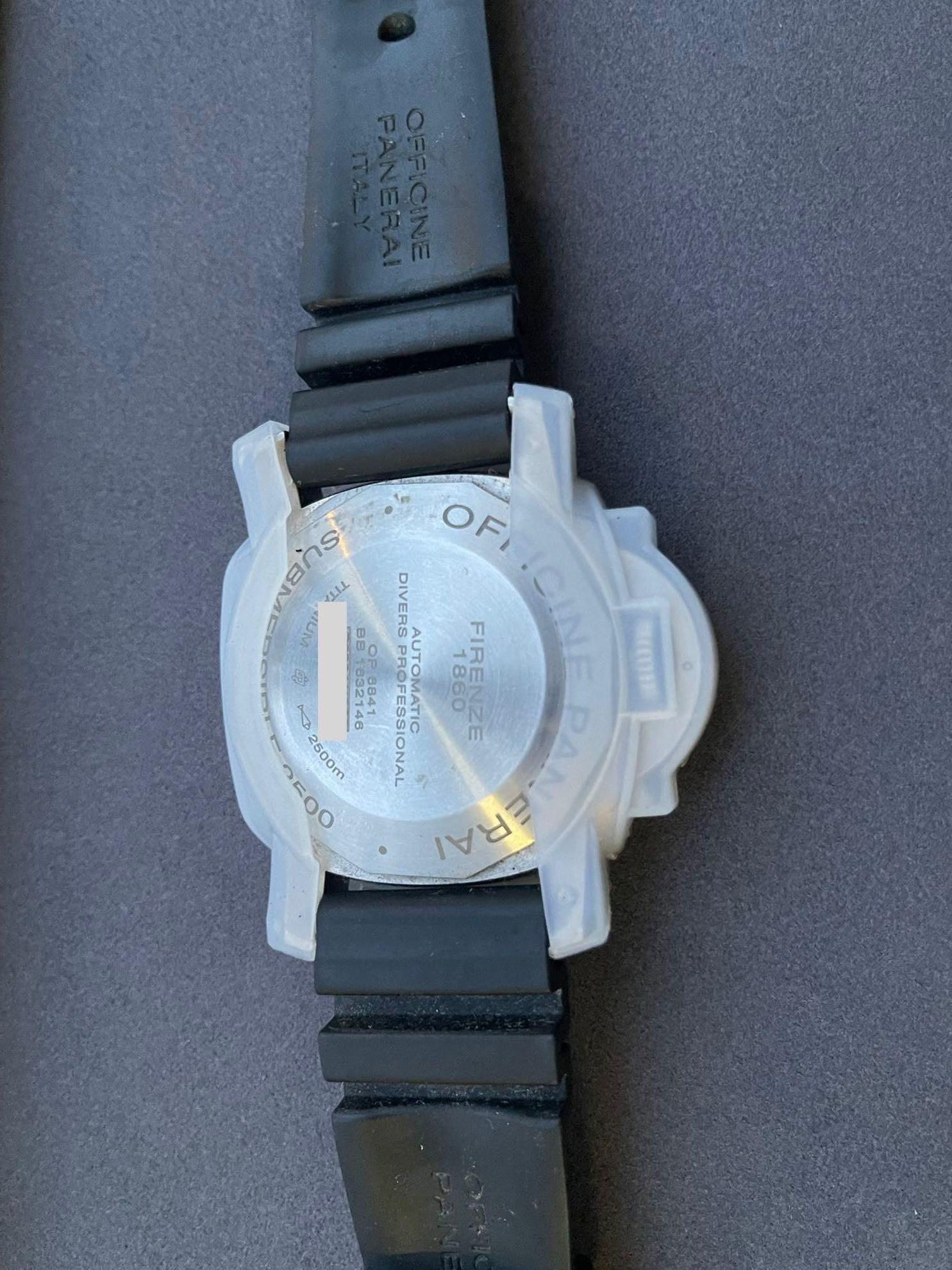 Panerai Bezel 44mm 47mm Silicone rubber watch protector, Luxury ...