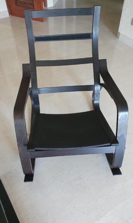 Poang Rocking Chair - Frame only, Furniture & Home Living, Furniture ...