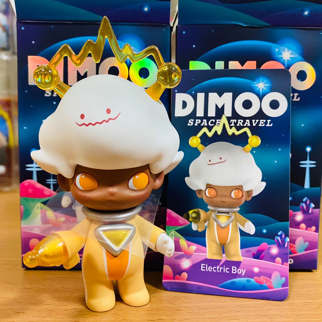 Popmart Dimoo Space Travel - Electric Boy, Hobbies & Toys, Toys & Games ...