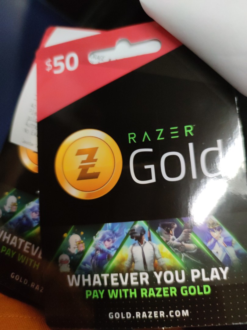 Razer Gold Card, Video Gaming, Gaming Accessories, Game Gift Cards ...