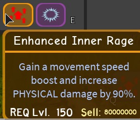 Roblox Dungeon Quest Enhanced Inner Rage, Video Gaming, Gaming ...