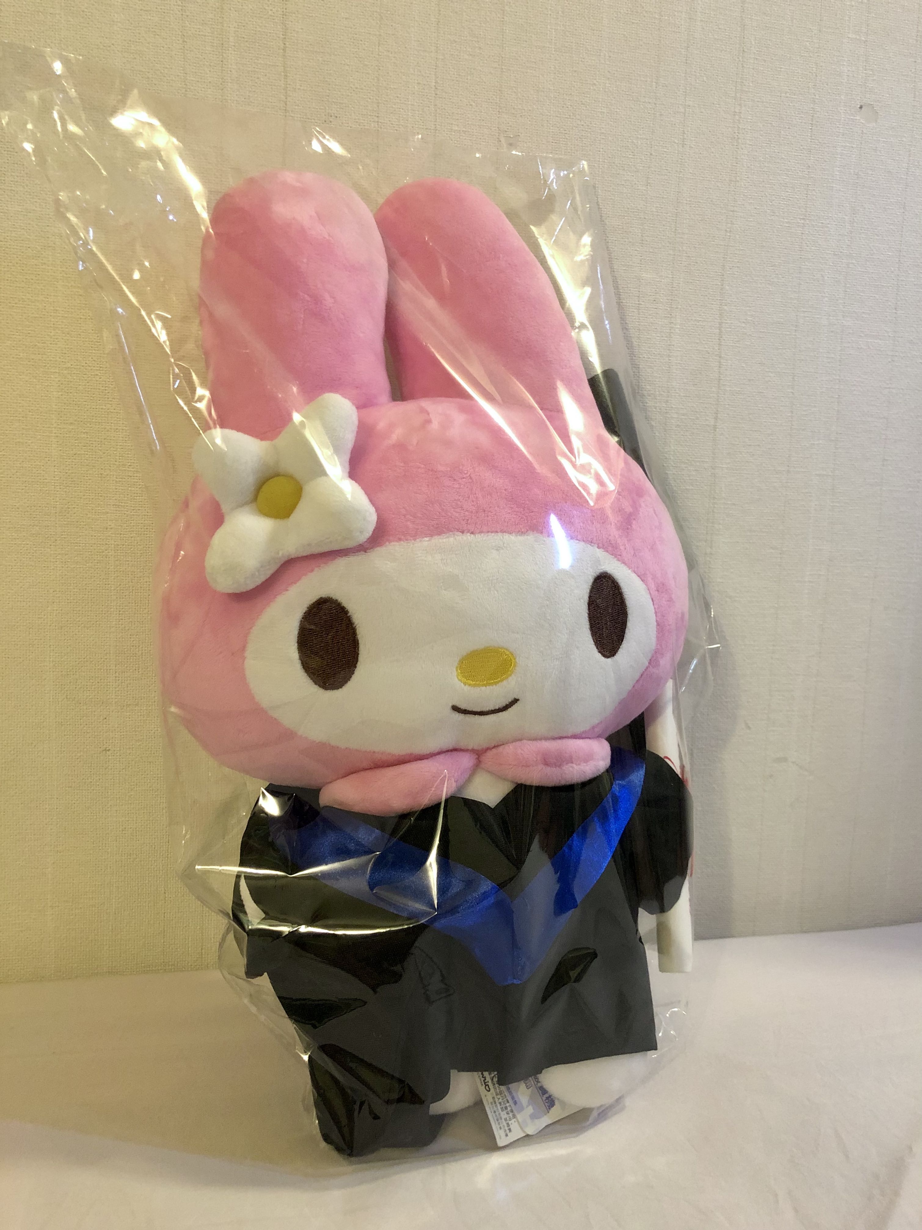 Sanrio My Melody Graduation Doll Plush 粉紅畢業公仔 100%全新 正版 (未拆袋), 興趣及遊戲 ...
