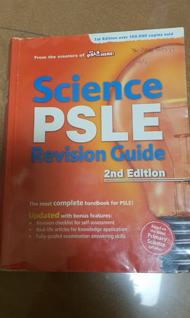 Science PSLE revision guide, Hobbies & Toys, Books & Magazines ...