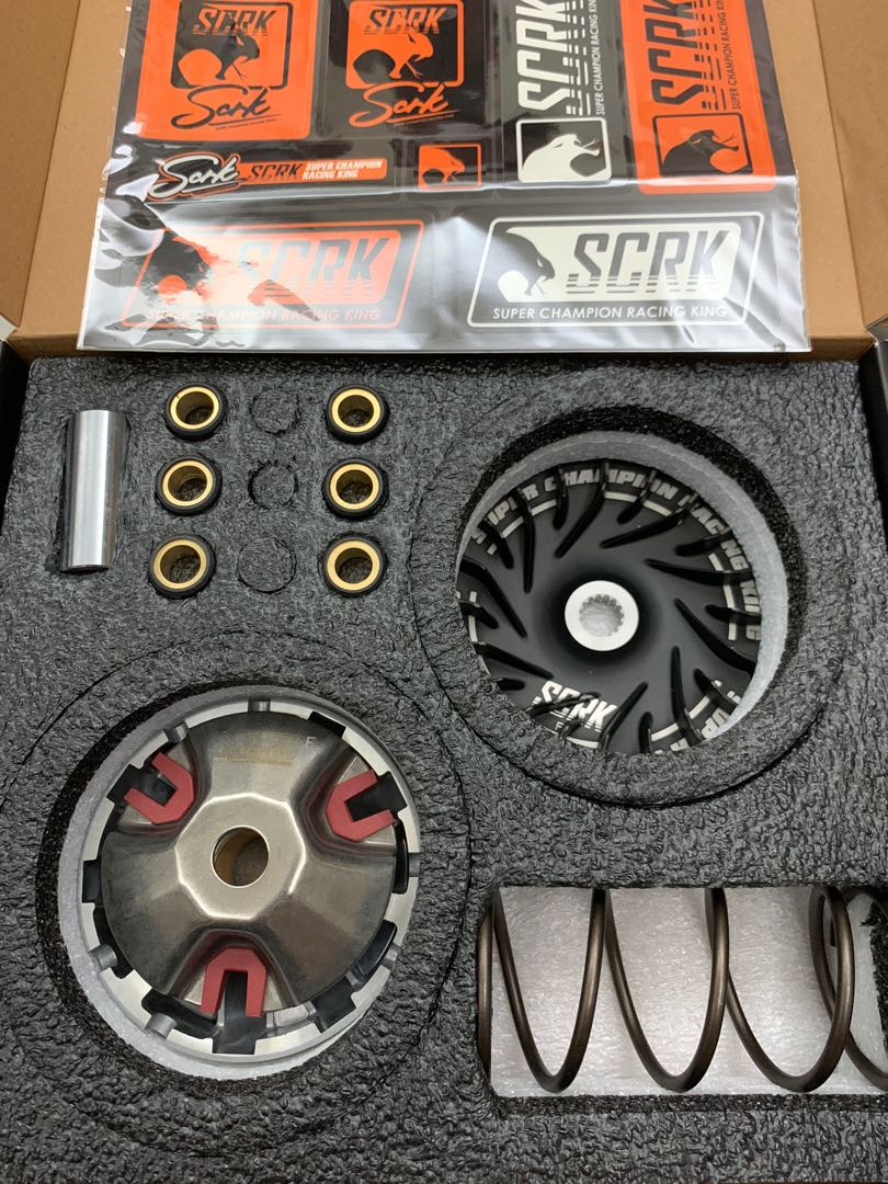 SCRK 冠軍傳動組 前組+後組 (force SMax DRG 勁戰）, 電單車買賣 - Carousell