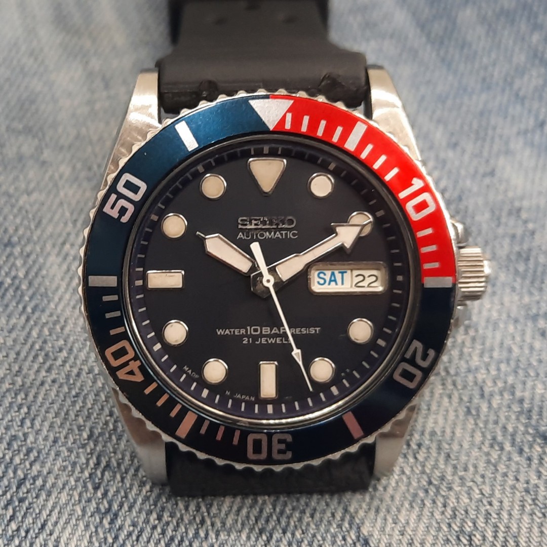 Seiko SKX033J 7S26-0040 21 Jewels Automatic Watch, Men's Fashion ...