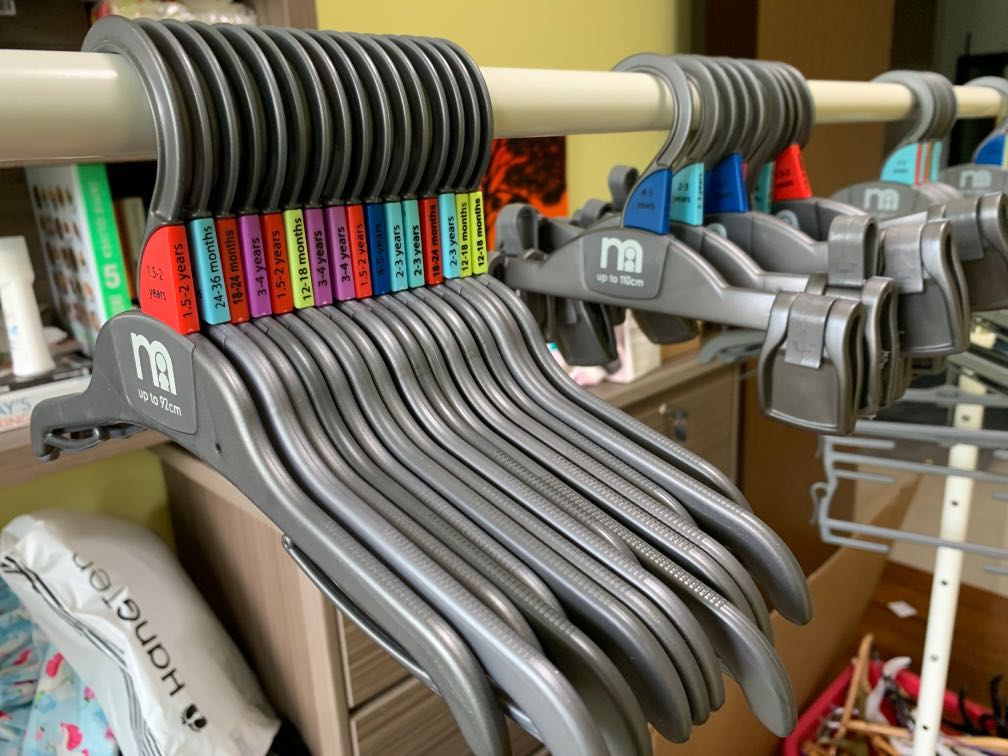 Set of 35 - Mothercare hangers, Furniture & Home Living, Home ...