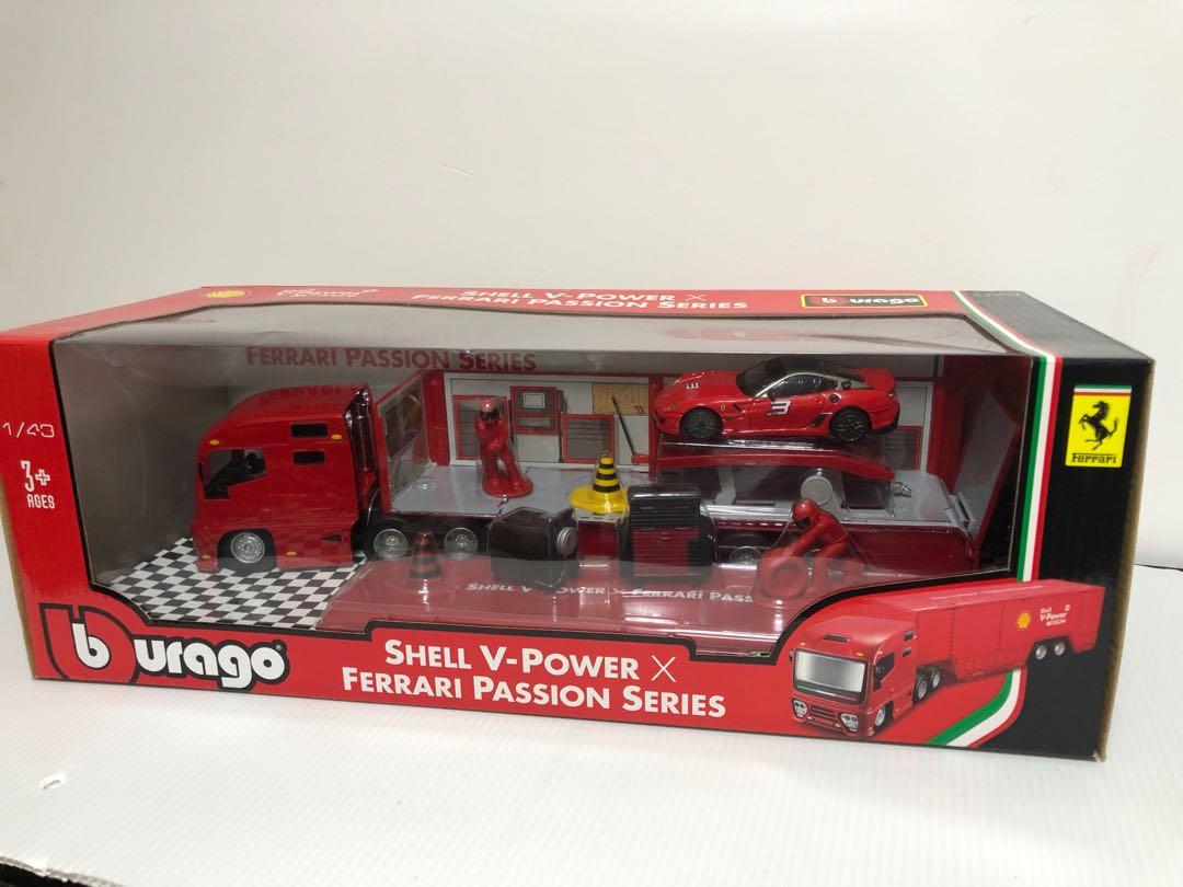Shell Ferrari and Race team truck, Hobbies & Toys, Toys & Games on ...