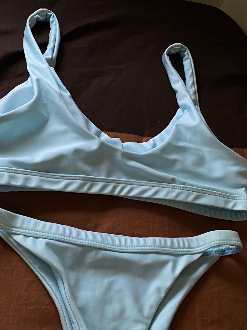 Sky Blue Bikini, Women's Fashion, Swimwear, Bikinis & Swimsuits on ...
