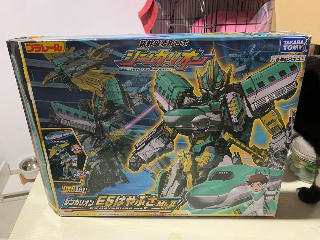 TAKARA TOMY 新幹線戰士 DXS101 E5 mk2 HAYABUSA 隼人, 興趣及遊戲, 玩具 & 遊戲類 - Carousell