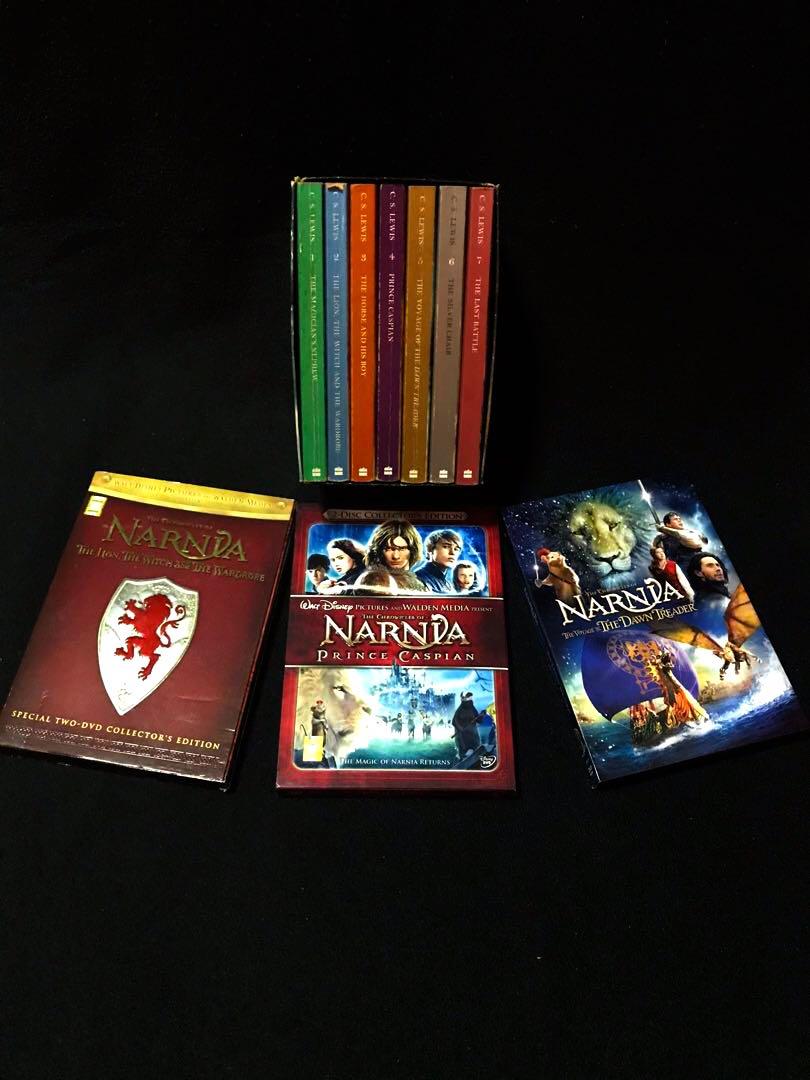 The Chronicles of Narnia Complete Book & Movie Set, Hobbies & Toys ...