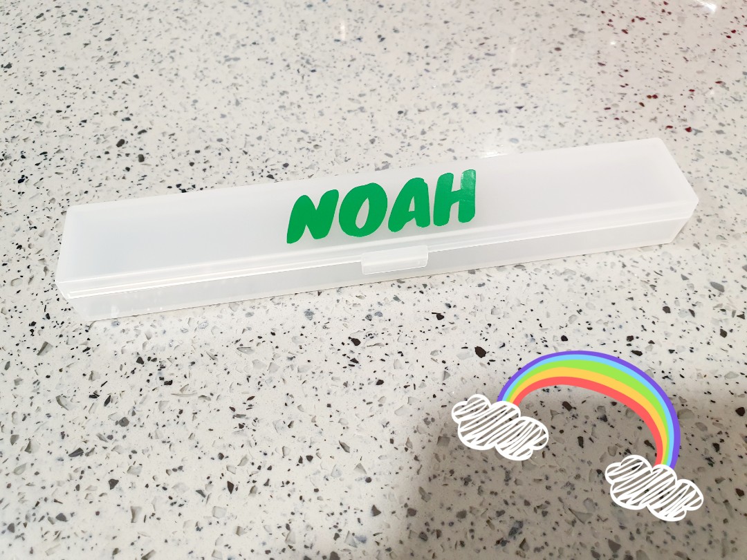 Toothbrush case from Muji (customised), Babies & Kids, Bathing ...