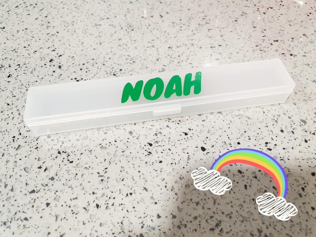 Toothbrush case from Muji (customised), Babies & Kids, Bathing ...