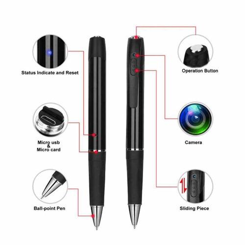 V8 Ball Pen Full HD Hidden Pinhole Spy Camera, Furniture & Home Living ...