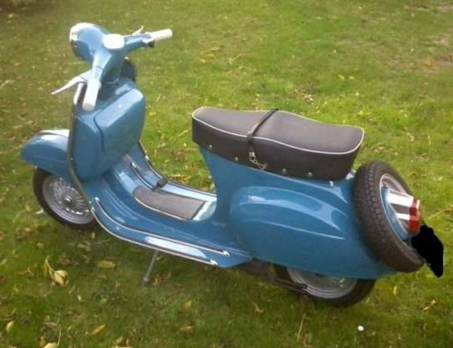 Vespa rear tire carrier, Motorcycles, Motorcycle Accessories on Carousell