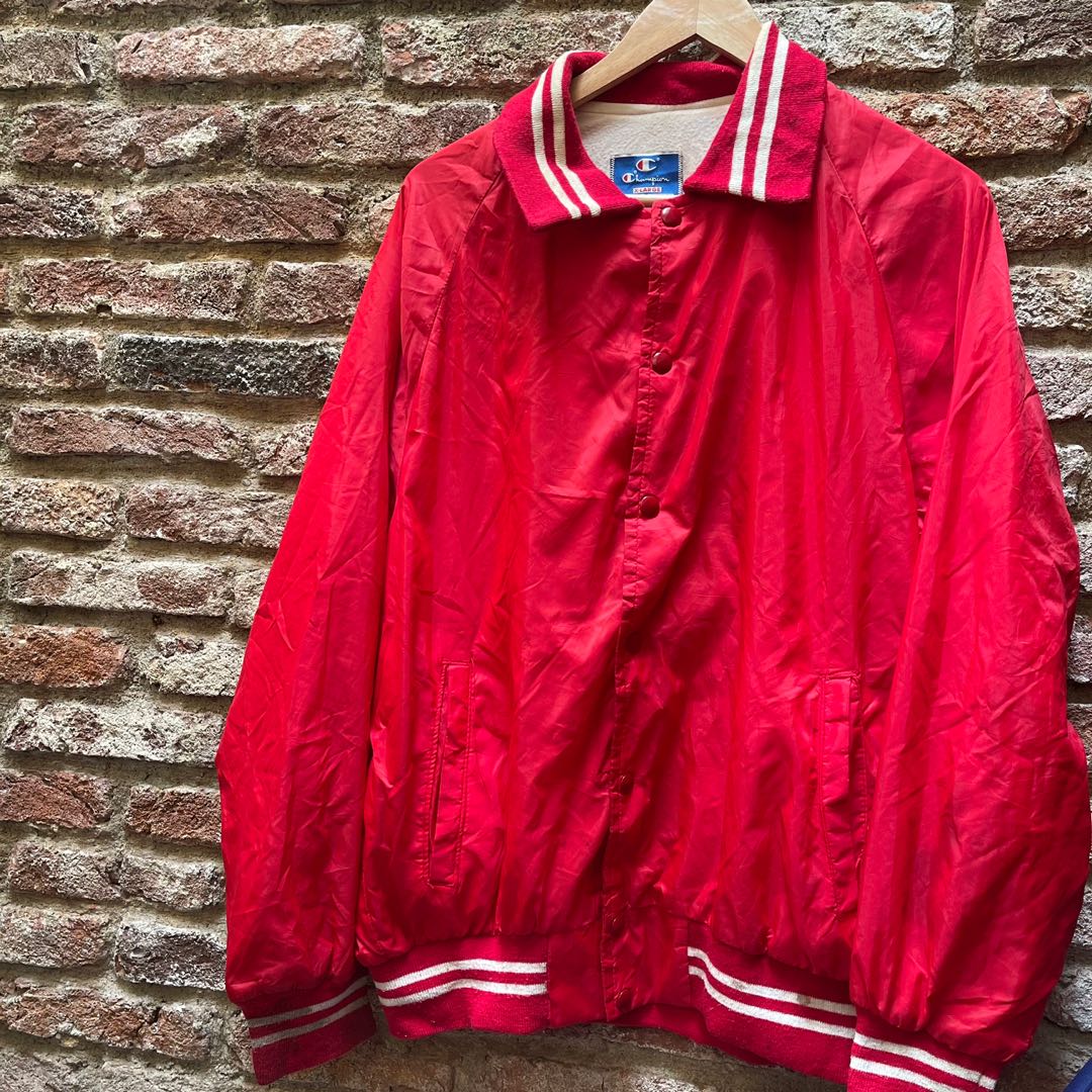 Vintage Champion Baylor Varsity Jacket Windbreaker, Men's Fashion ...