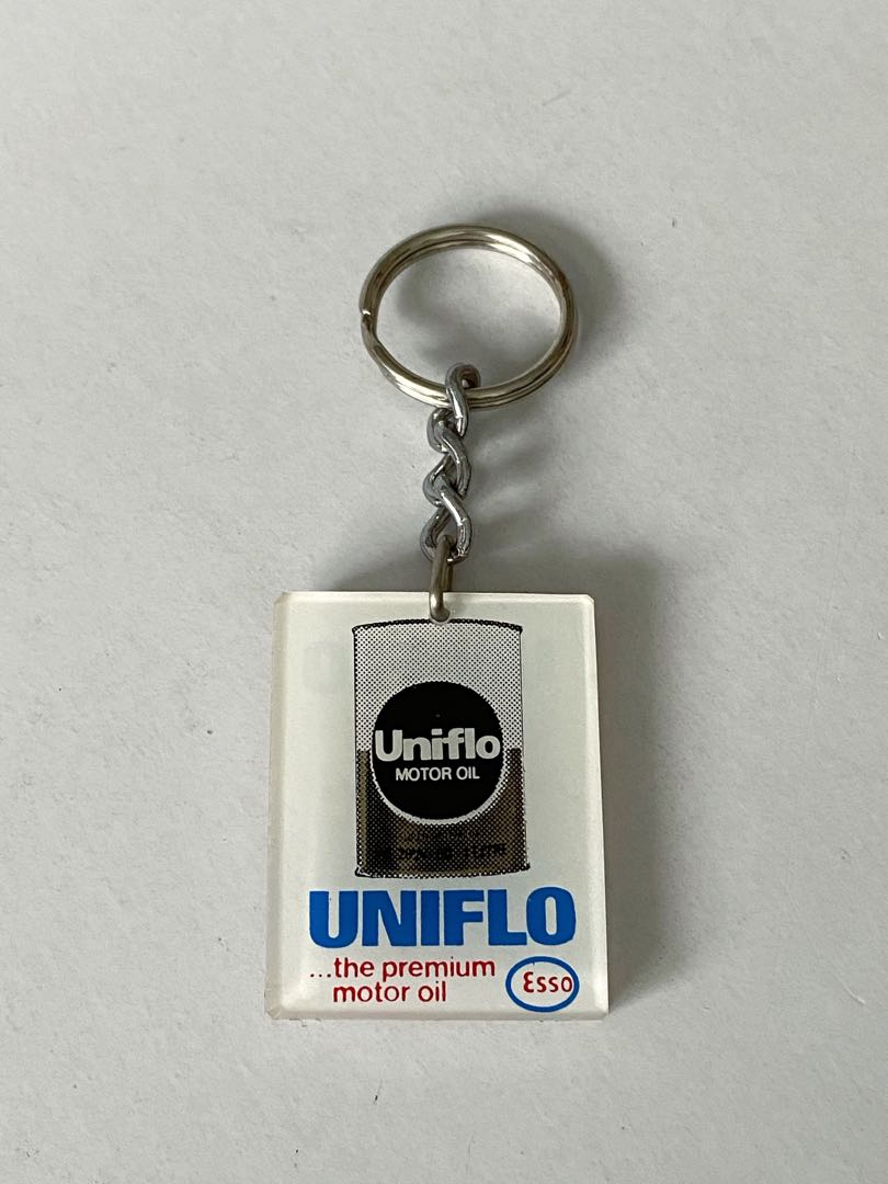 Vintage Uniflo Esso Motor Oil Keychain, Hobbies & Toys, Collectibles ...