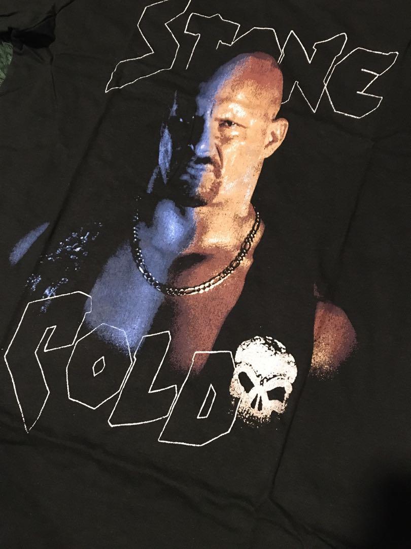 WWE Stone Cold Steve Austin Original Licensed Tshirt, Men's Fashion ...