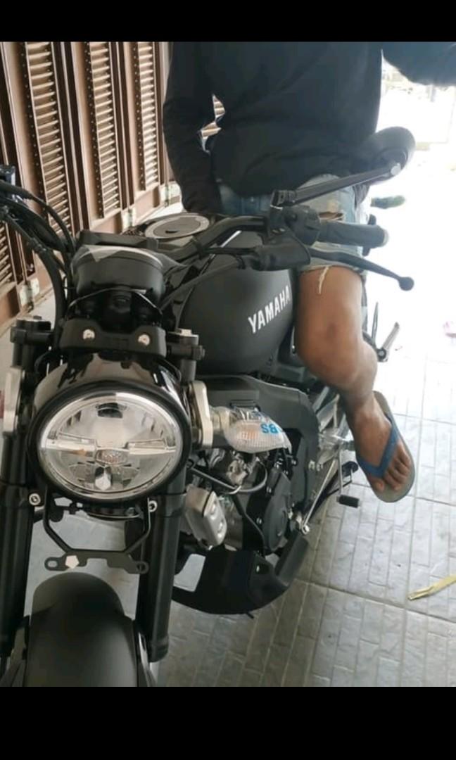 Yamaha XSR 155 Round Side Mirrors - Tinted, Motorcycles, Motorcycle ...