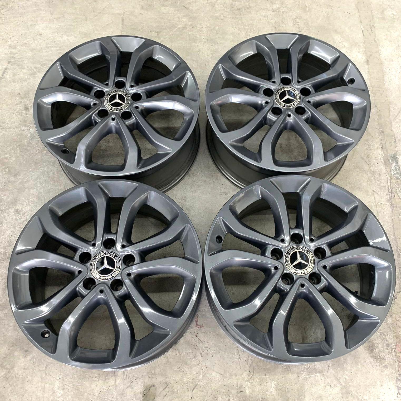 17” Original Mercedes-Benz Sport Rims 5x112, Car Accessories, Tyres ...