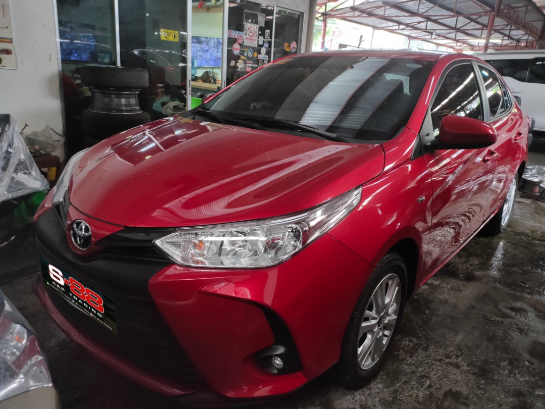 2021 Toyota vios 1.3 XLE RED Manual, Cars for Sale, Used Cars on Carousell