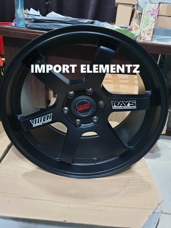 20 inch VOLK RAYS TE37 6holes 6x139 mags fortuner hilux montero everest ranger strada magwheel ...