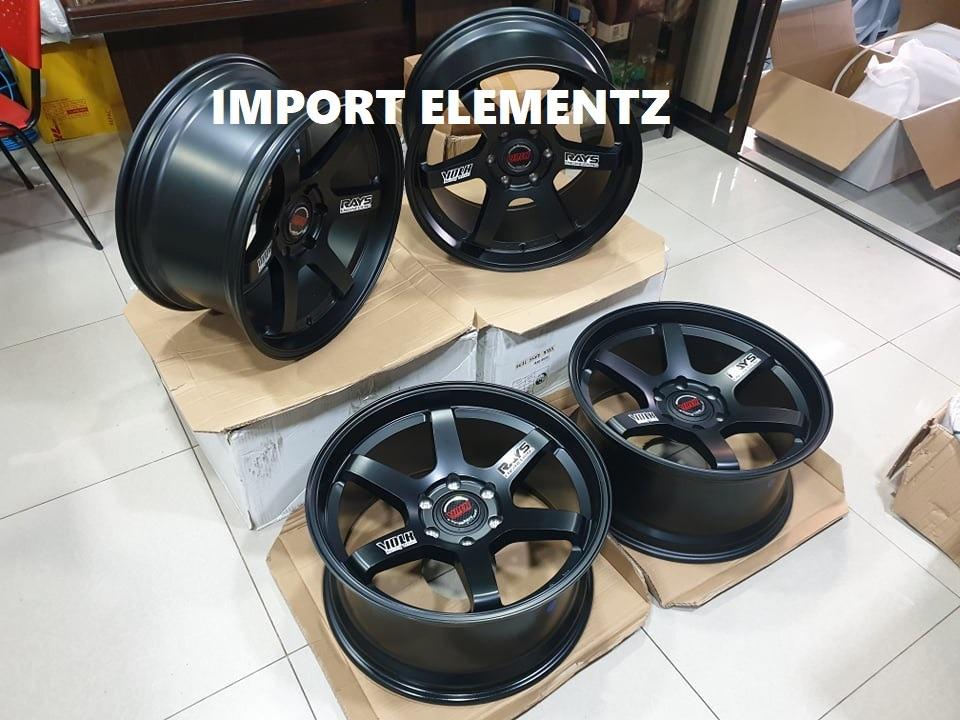 20 inch VOLK RAYS TE37 6holes 6x139 mags fortuner hilux montero everest ranger strada magwheel ...