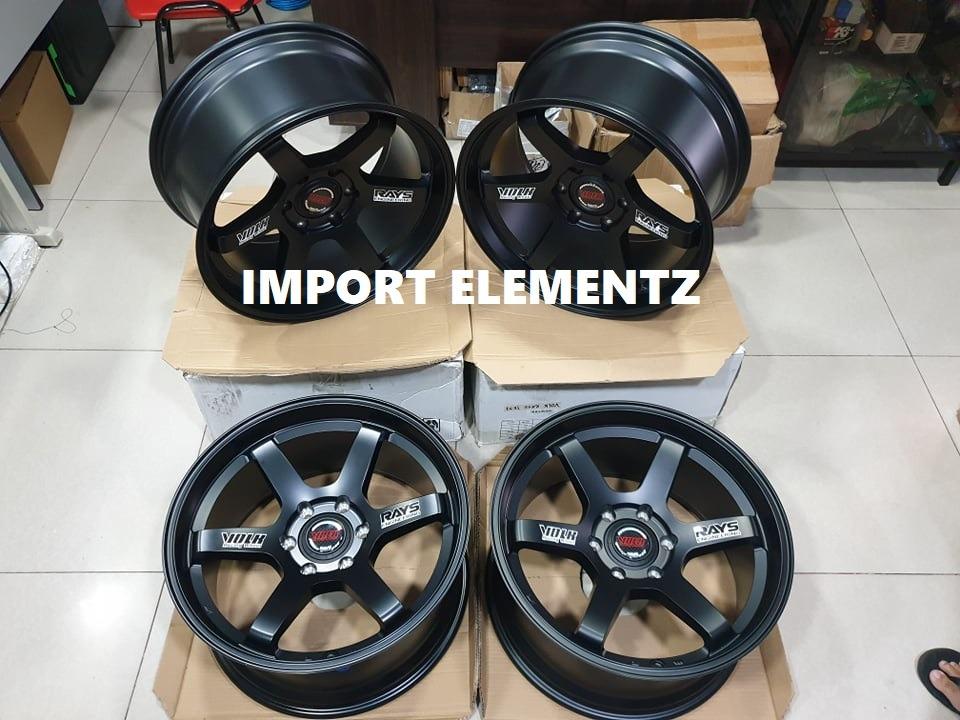 20 inch VOLK RAYS TE37 6holes 6x139 mags fortuner hilux montero everest ranger strada magwheel ...